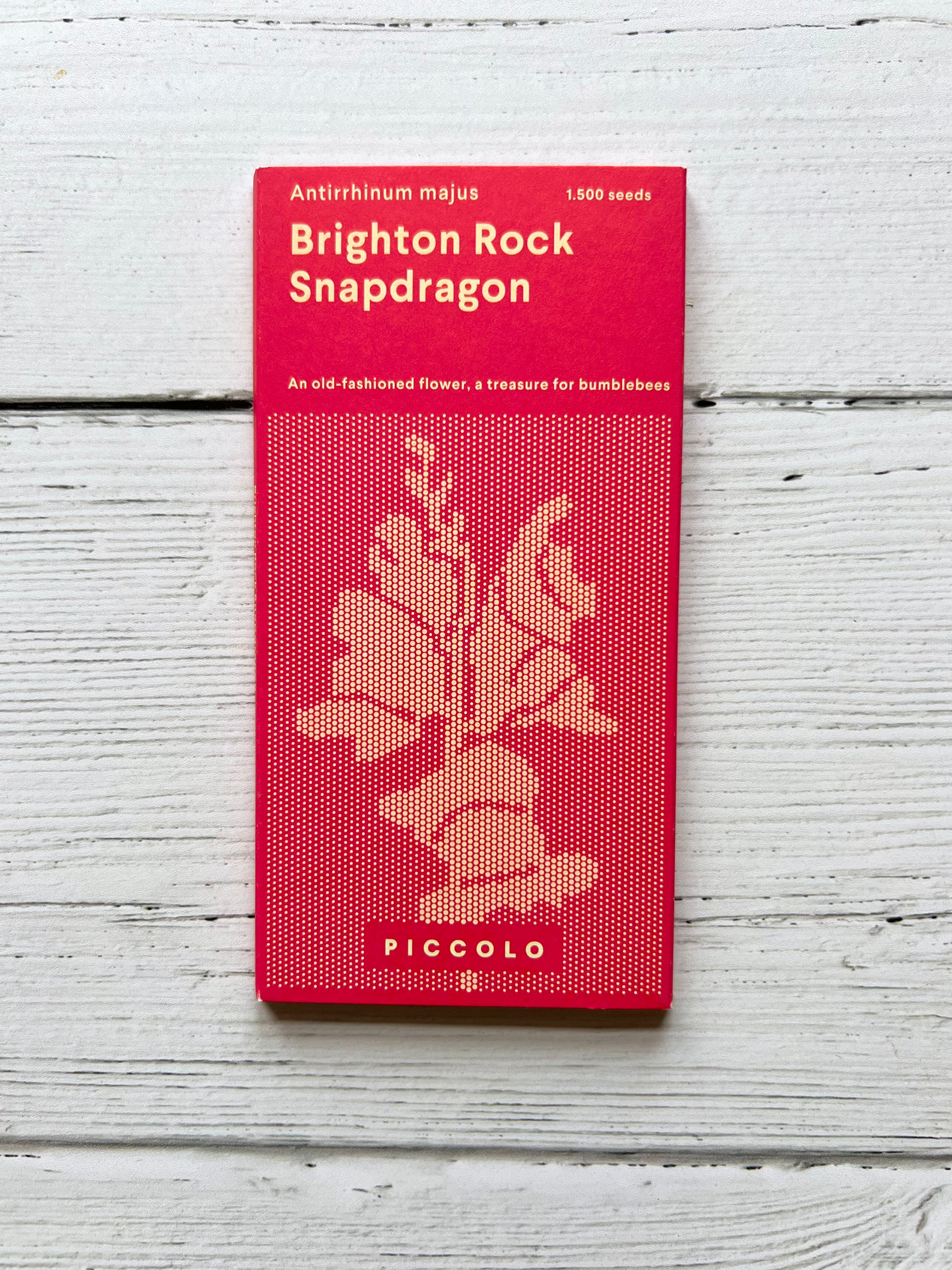 Piccolo Seeds - Snapdragon 'Brighton Rock' – Dan Cooper Garden