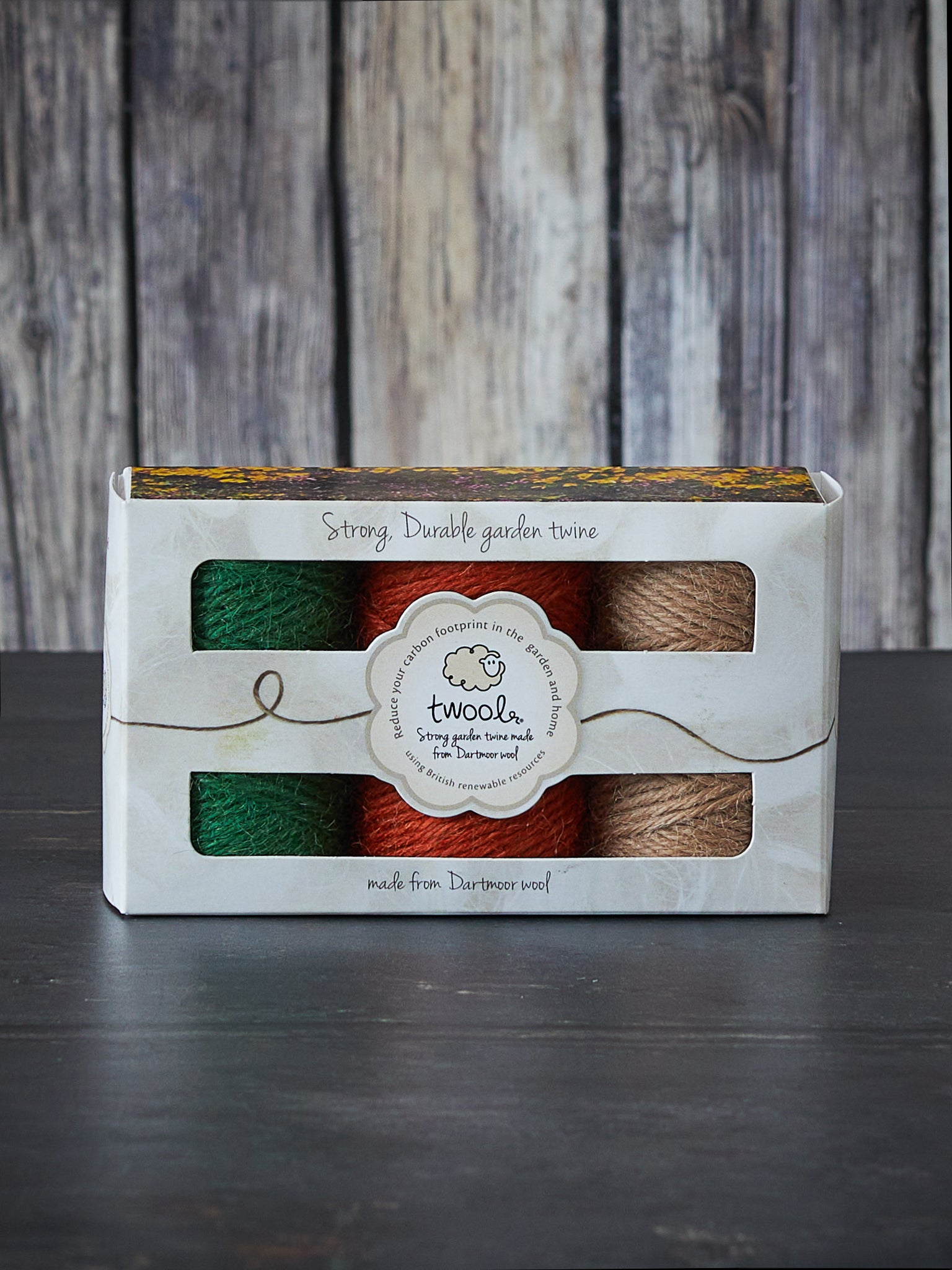 Twool Sustainable Wool Garden Twine Gift Box, Green/Rust/Mink – Dan ...