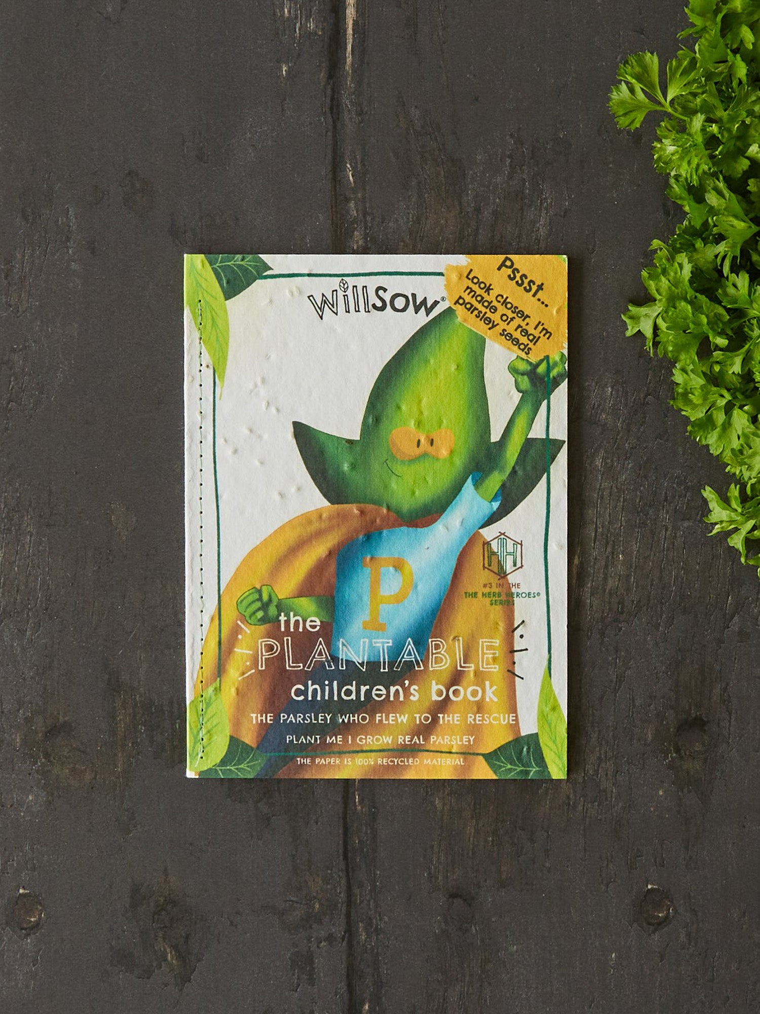 Willsow Plantable Book - The Parsley Who Flew To The Rescue – Dan ...